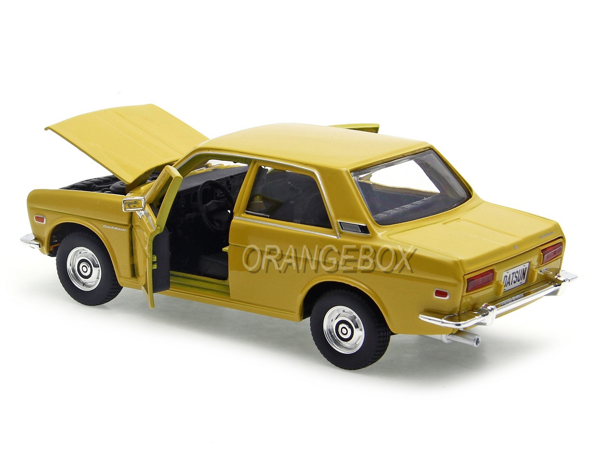Datsun 510 1971 1:24 Maisto Amarelo - 18 anos! Loja on-line de miniaturas colecionáveis!